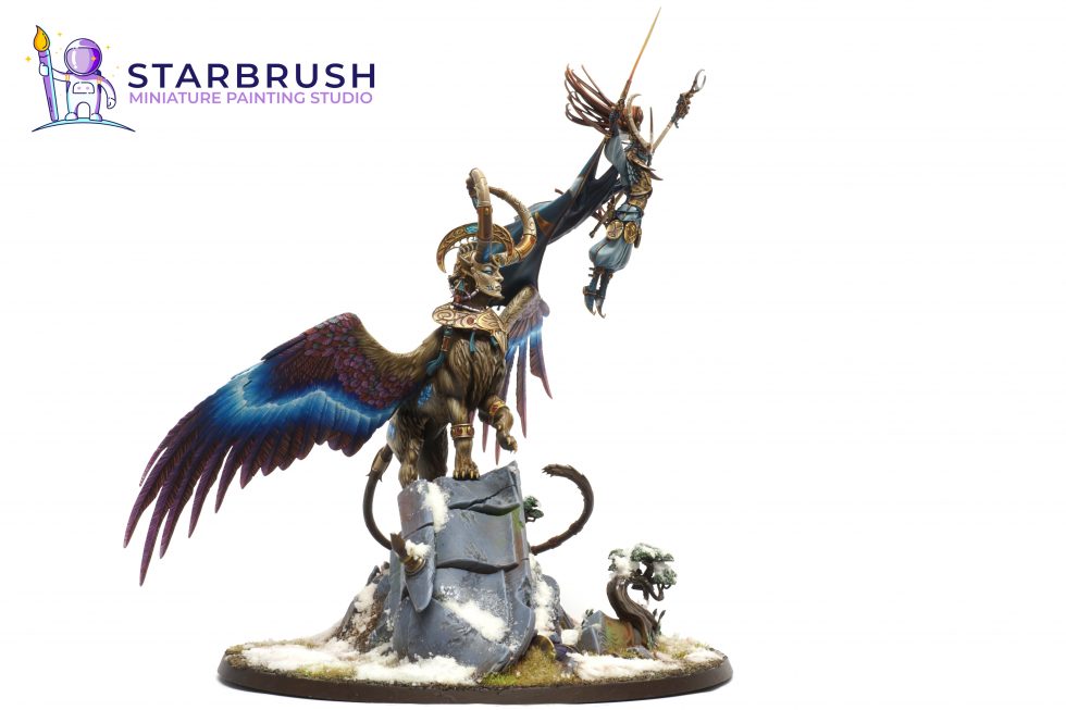 Teclis and Celennar. The spirit of hysh | Miniature painting