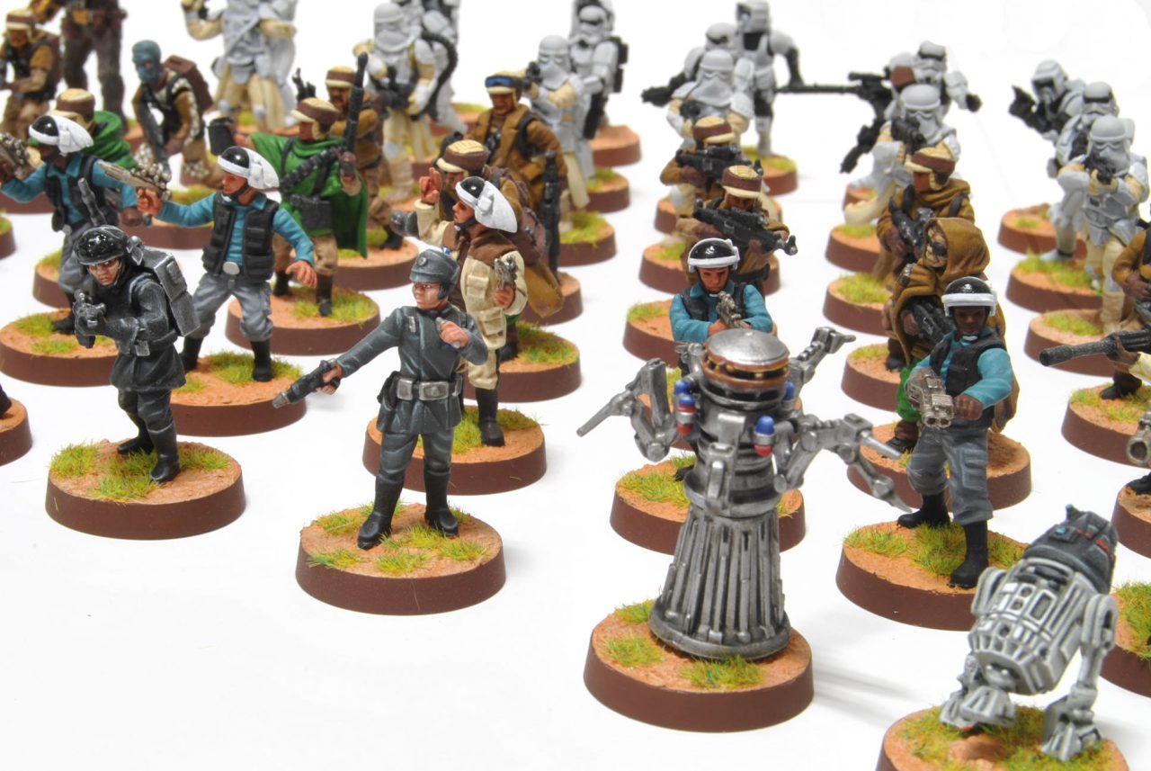STAR WARS LEGION . Miniature Showcase. Starbrush Studio